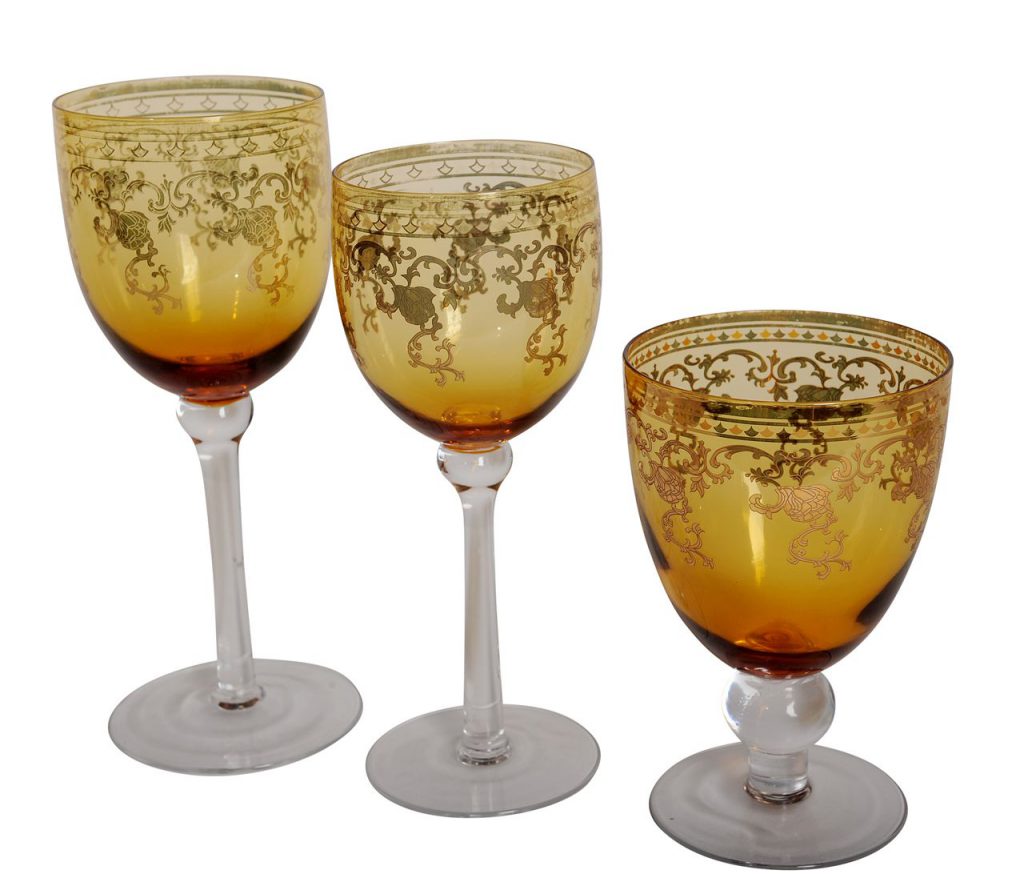 Glass Series ‘Gold’ – Gloria Events